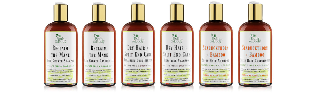 Liquid Shampoo & Cream Conditioner – Earth's Own Bath & Body